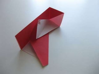 3D Origami: Triangular Box | PPTX