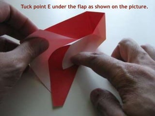 3D Origami: Triangular Box | PPTX