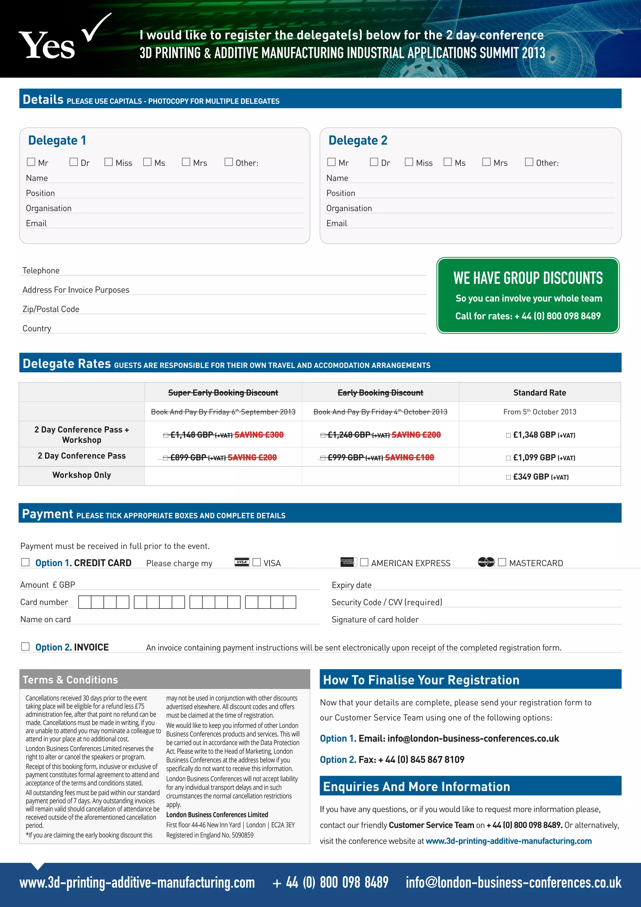 3D Printing Industrial Applications Summit | PDF