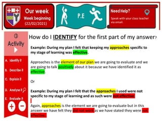 National 5 PE - Question 3d (Part 1) | PPTX