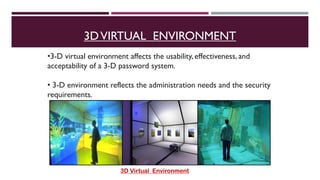 3D Password PPT | PDF