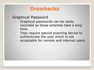 3D PASSWORD | PPT