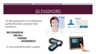 3 d password | PPT