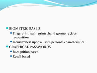 3 d password | PPT
