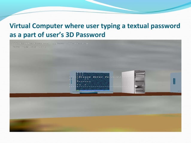 3 d password | PPT