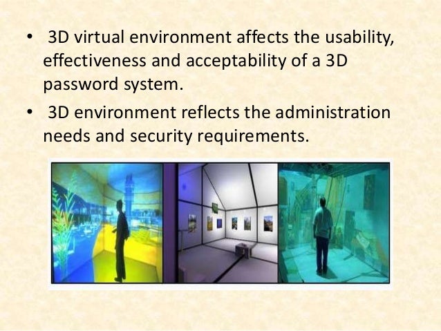 3d Password Ppt