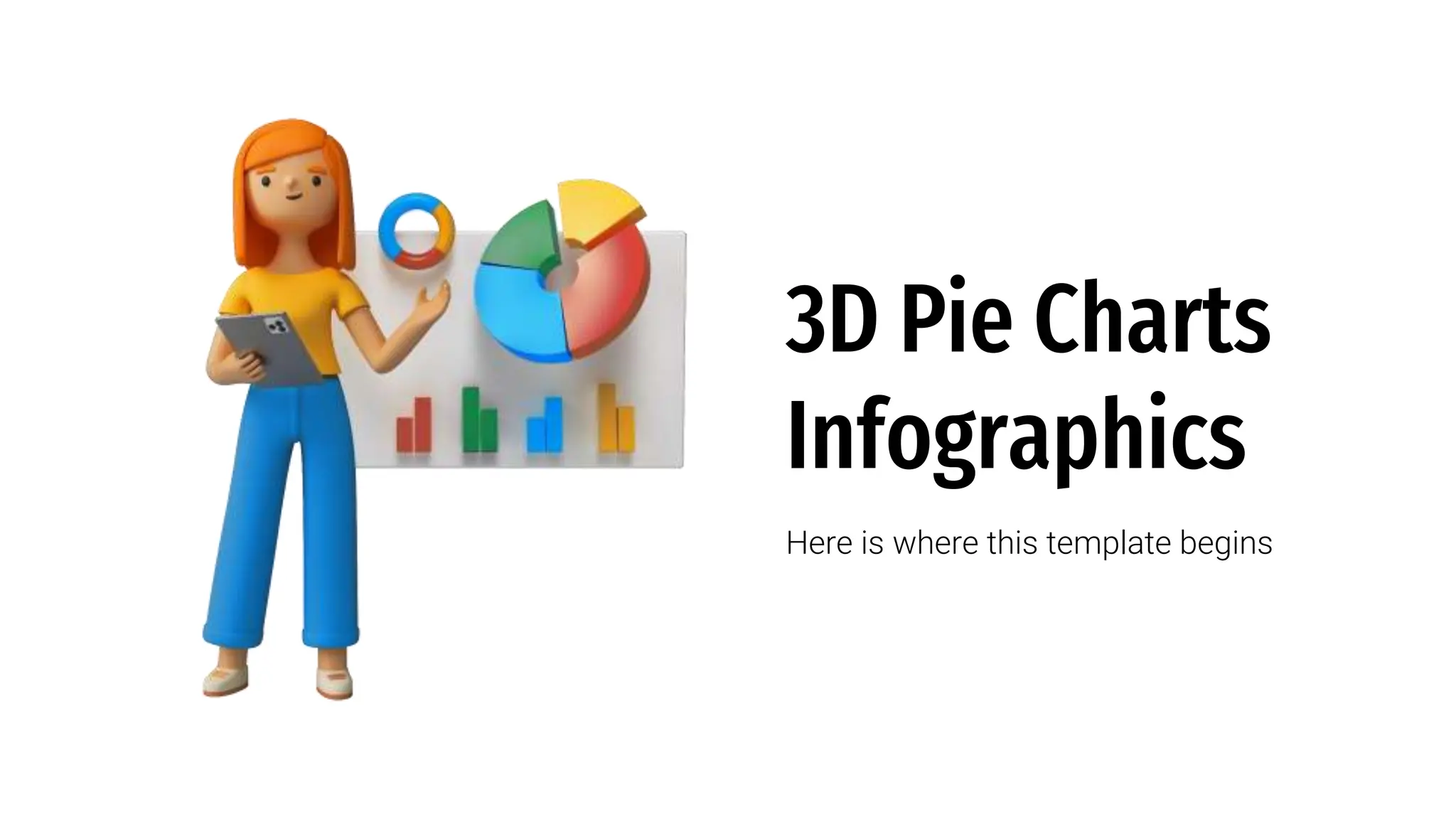 3D Pie Charts Infographics by Slidesgo.pptx