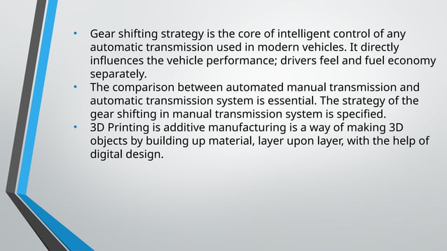 Hybrid Additive Manufacturing in chemical engineering | PPT