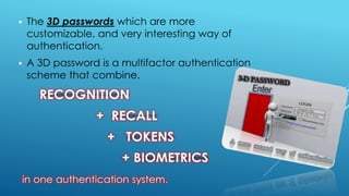 3d password | PPT