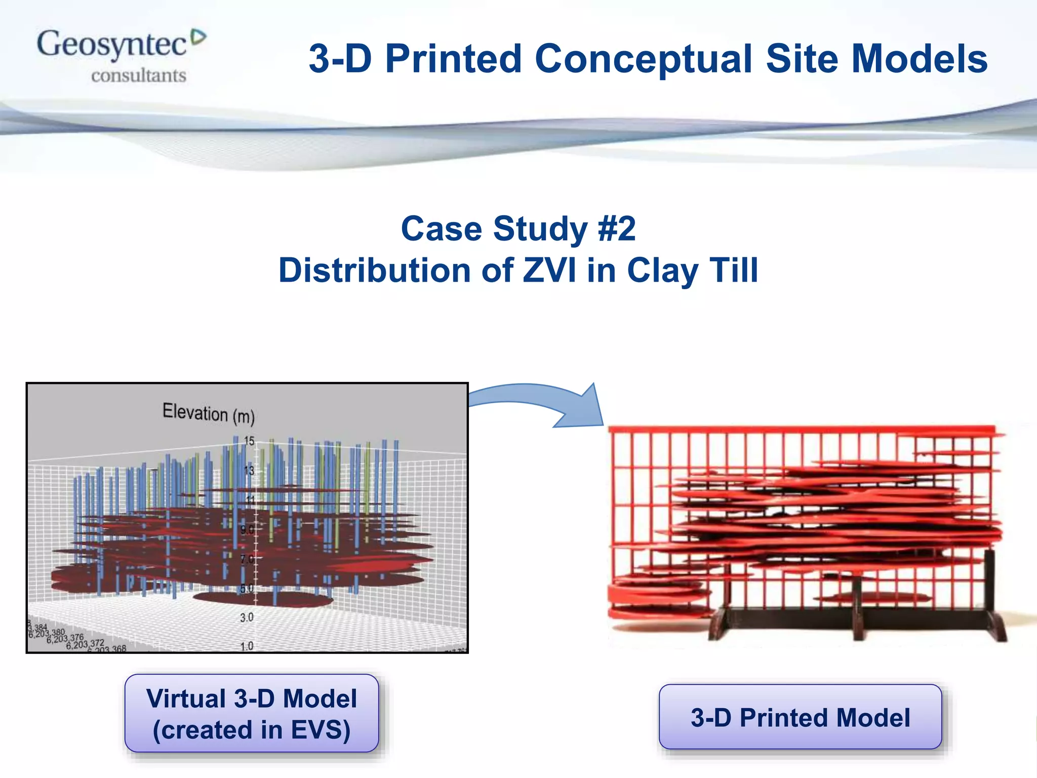 3D Printed Conceptual Site Models (CSMs) - Case Studies | PPTX