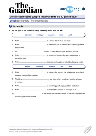 3D Printed House_ - Elementary Article .pdf