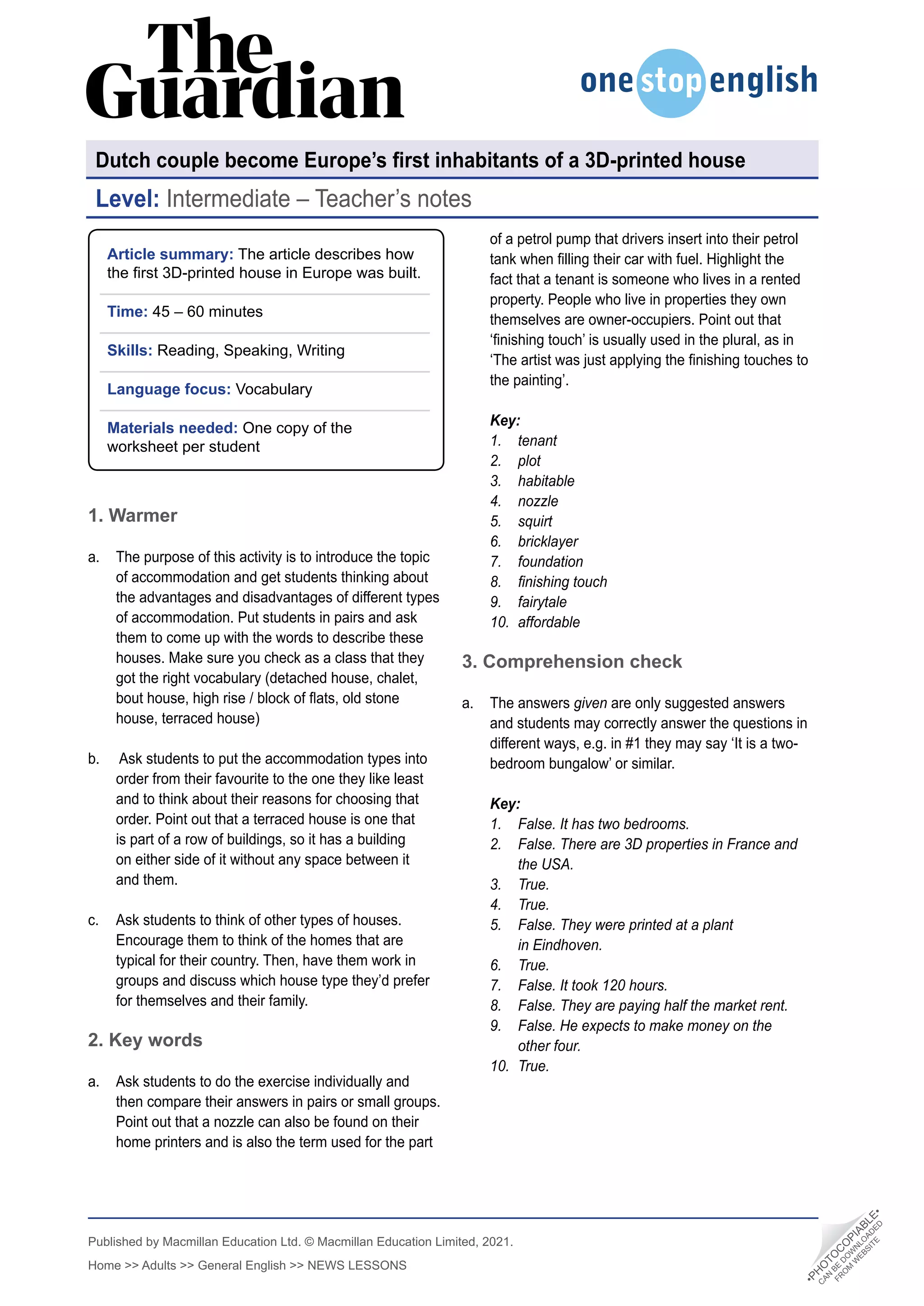 3D Printed House_ - Intermediate Article.pdf