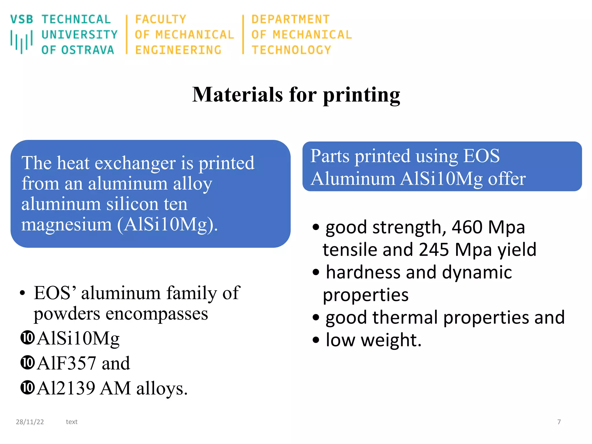 3D Printed military helicopter heat exchanger | PPTX