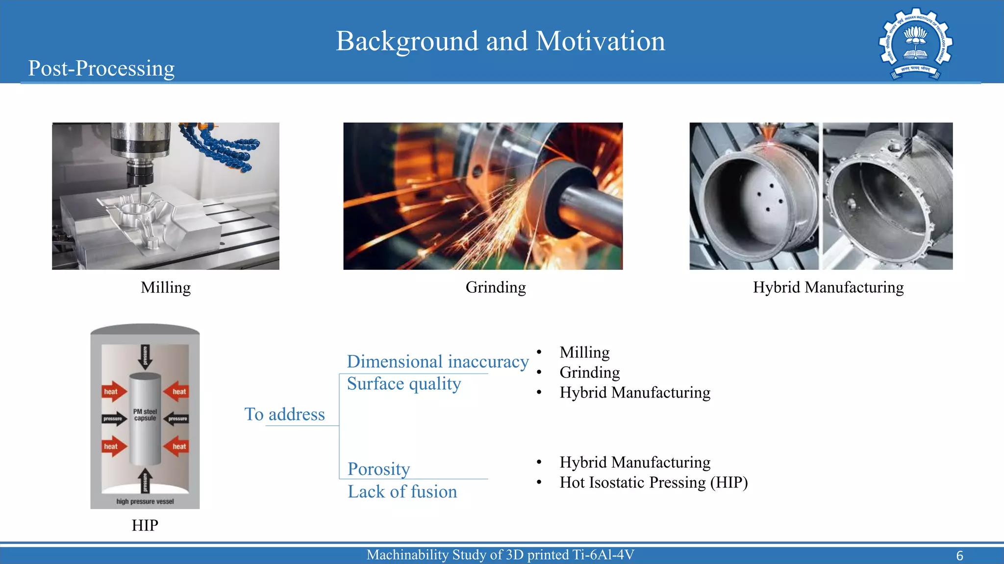 Machinability Study Of 3D printed Ti-6Al-4V | PPT
