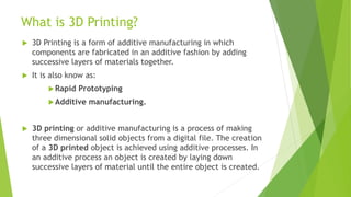 3D Printer University-assignment | PPT