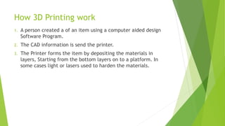 3D Printer University-assignment | PPT