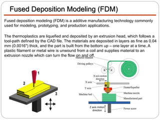 3 d printer design using fused deposition modeling (2) | PPTX