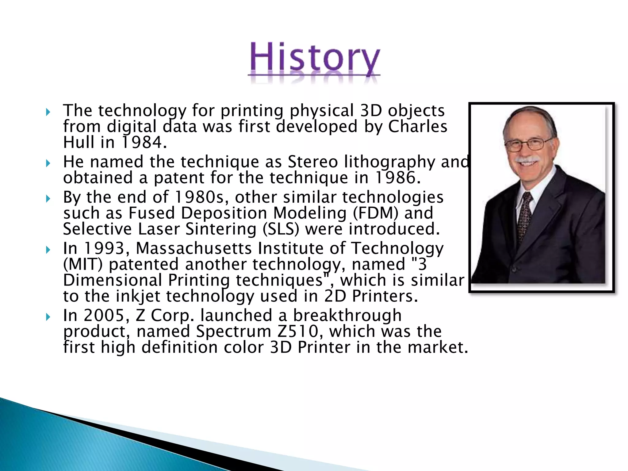 3 d printer presentation | PPTX