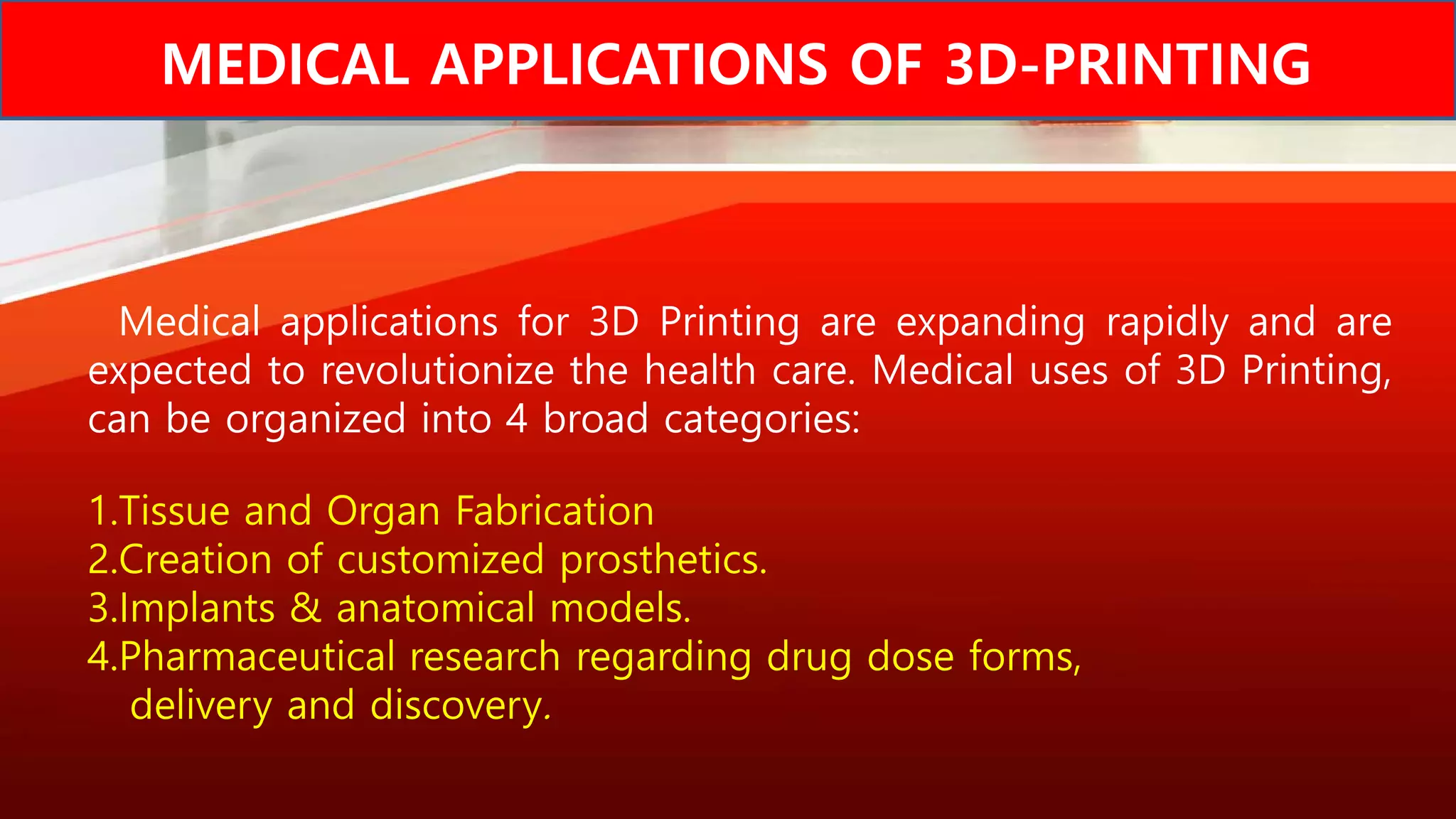 3D Printers and its Medical applications | PDF