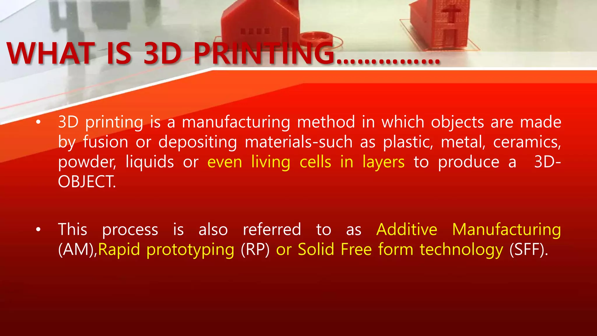 3D Printers and its Medical applications | PDF