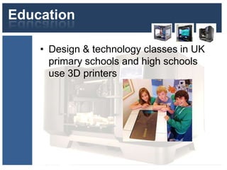 3D Printing in Education | PPTX