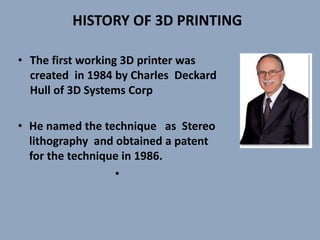3D printing complete | PPTX