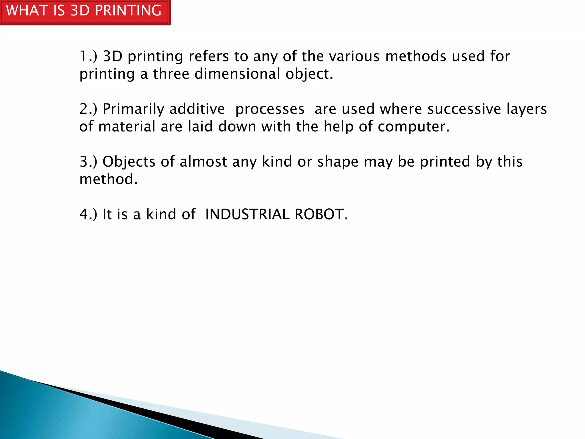 3d printing....science.... | PPTX