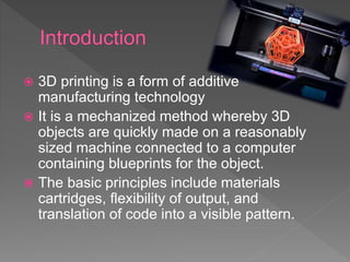 3D printing | PPT