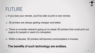 3D Printing | PPTX | Desktop Publishing | Computer Software and ...