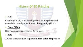 3D Printing | PPTX
