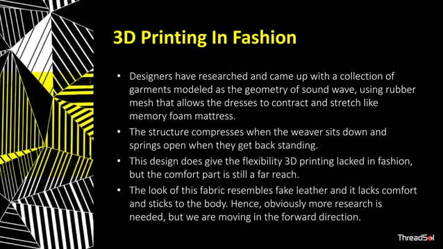 What is 3-D Textile Printing? | PPTX