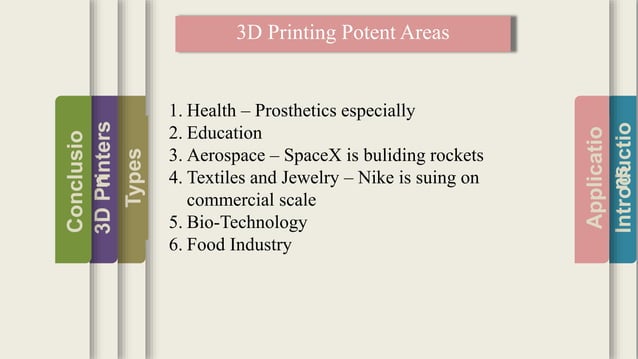 Introduction to 3D printing | PPT