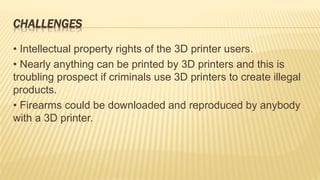 3 D printing | PPT