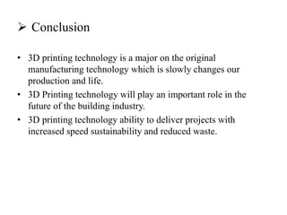3-D printing is the construction of a three-dimensional object from a ...