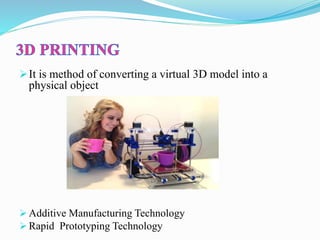 3 d printing | PPT