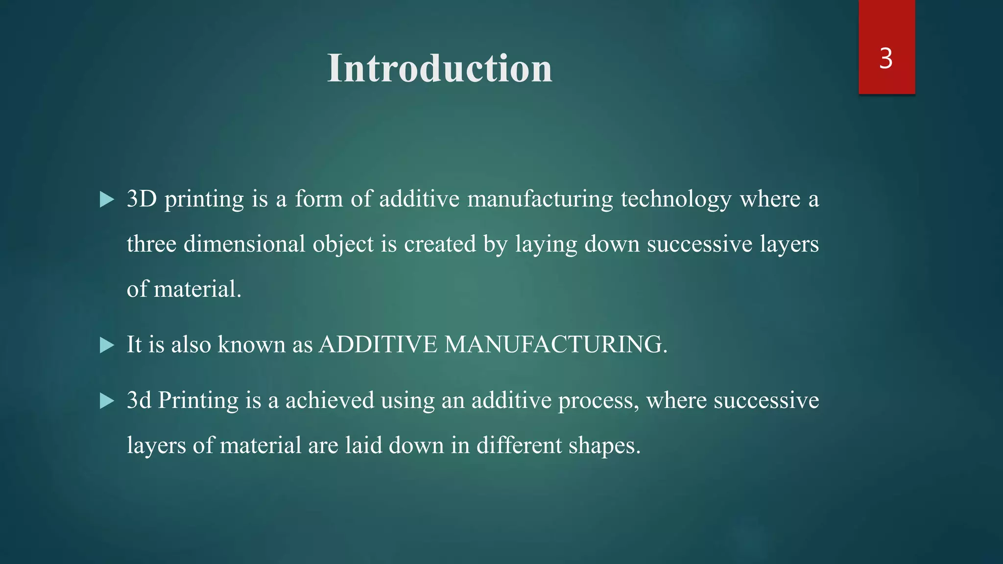 3D Printing technologies | PPTX