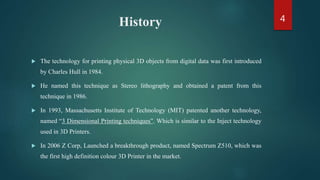 3D Printing technologies | PPTX