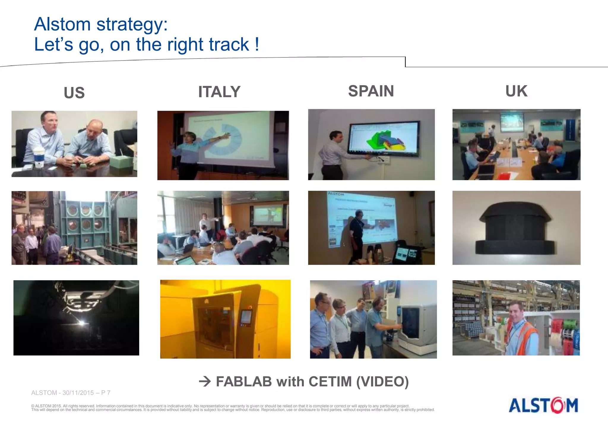 ADDITIVE MANUFACTURING: ALSTOM REX | PPTX