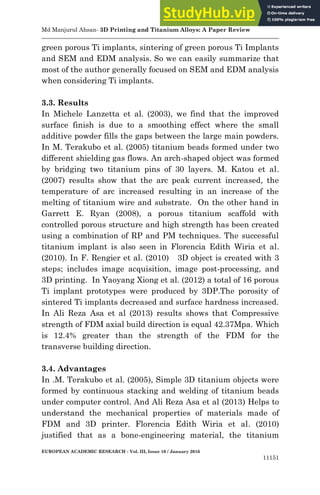 3D Printing and Titanium Alloys A Paper Review.pdf