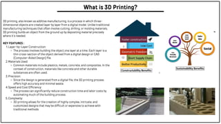 3D Printing technology as Construction technique | PDF
