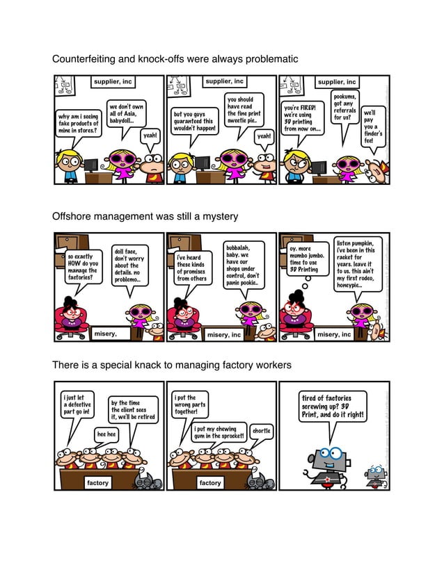 3D Printing Comic Book | PDF