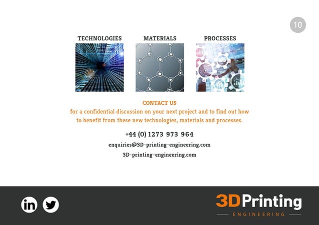 3D Printing Engineering 2019 | PPT