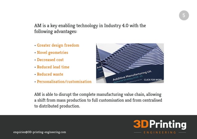 3D Printing Engineering 2019 | PPT
