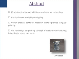 3 d printing final (1) (1) | PPTX