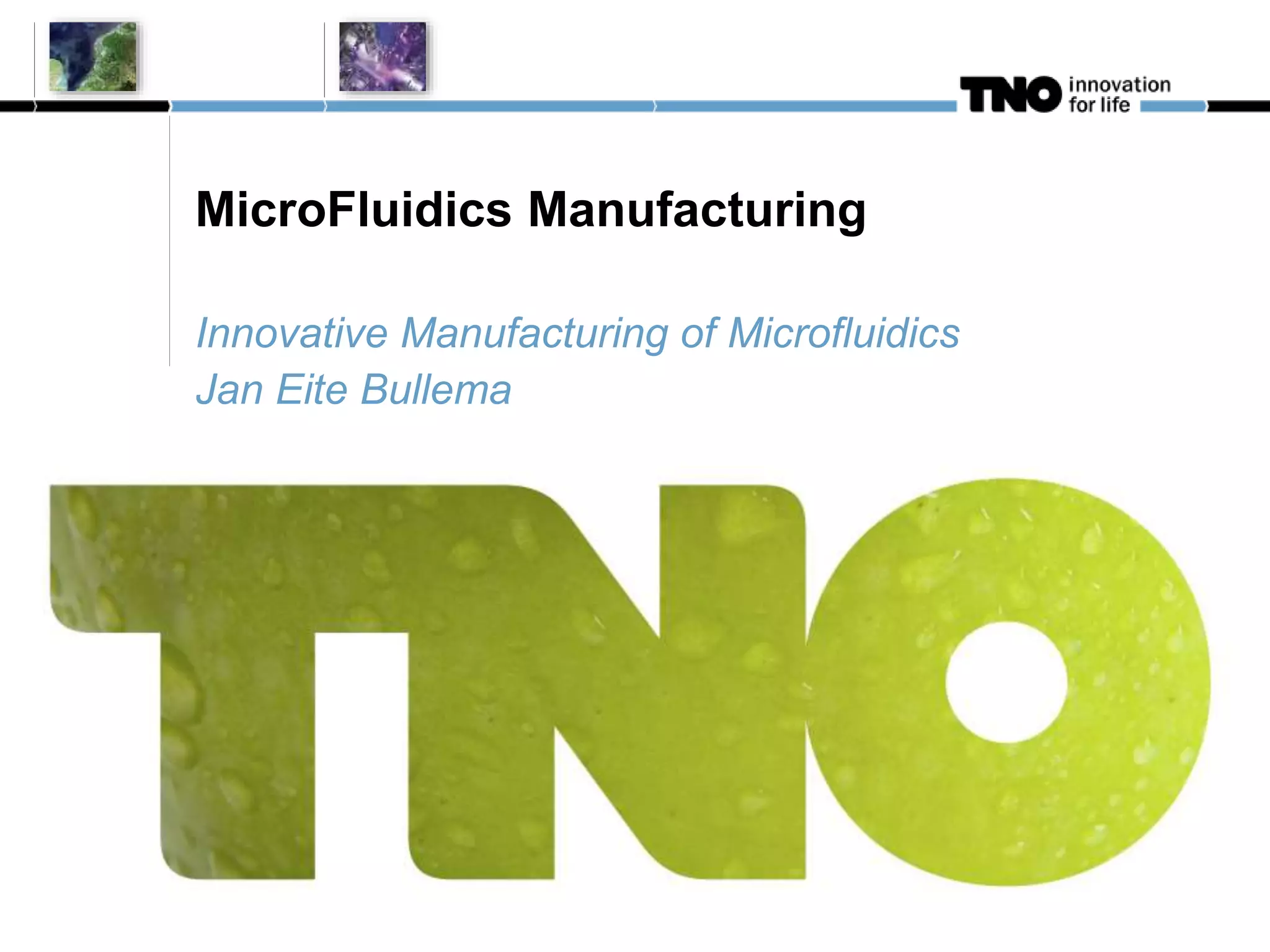 2015 3D Printing for microfluidics manufacturing | PPT