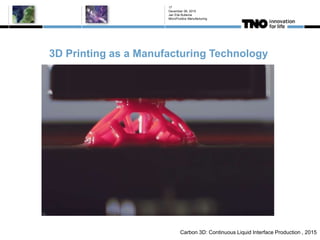 2015 3D Printing for microfluidics manufacturing | PPT