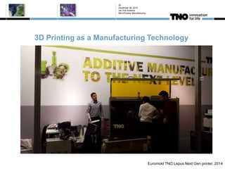 2015 3D Printing for microfluidics manufacturing | PPT