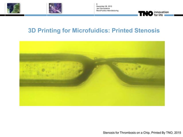 2015 3D Printing for microfluidics manufacturing | PPT