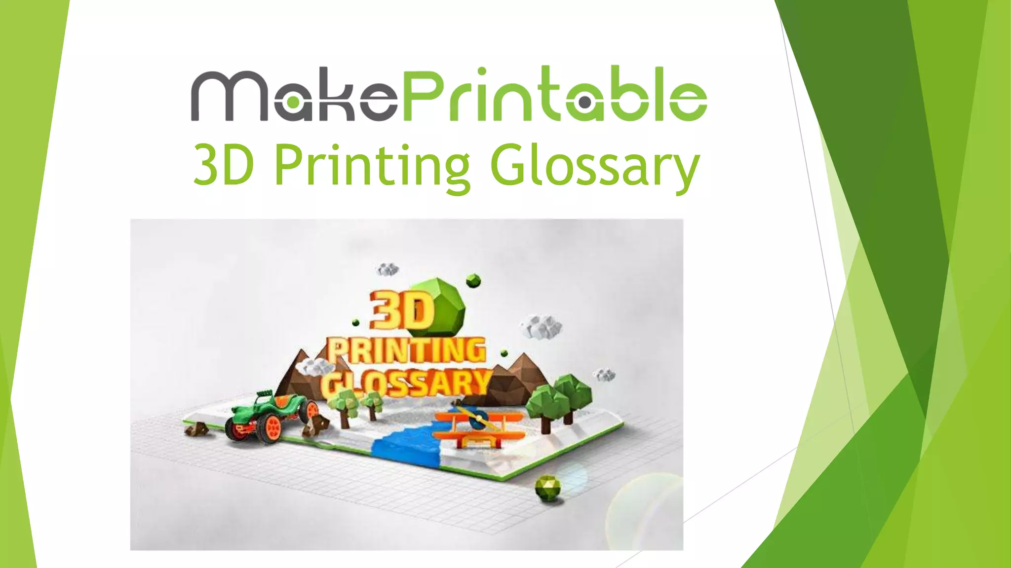 3D Printing Glossary | PPT