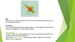 3D Printing Glossary | PPT